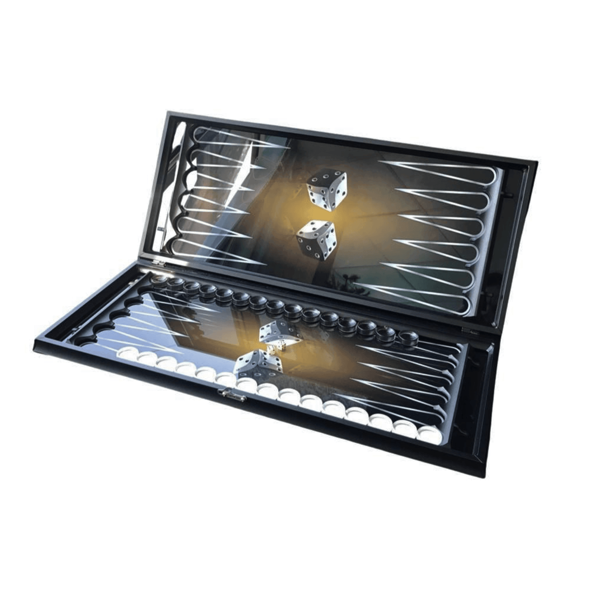 Glass Chess Set, Chekers Set, Backgammon Set 3 In 1, Board Game, Limit